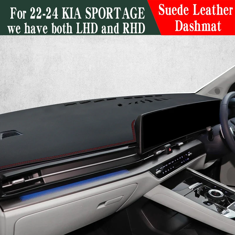 Leather-Dashmat-Dashboard-Cover-Pad-Dash-Mat-Carpet-Car-Styling ...