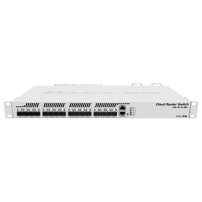 Mikrotik Cloud Router Switches Crs317-1g-16s+rm Rack-mountable ...