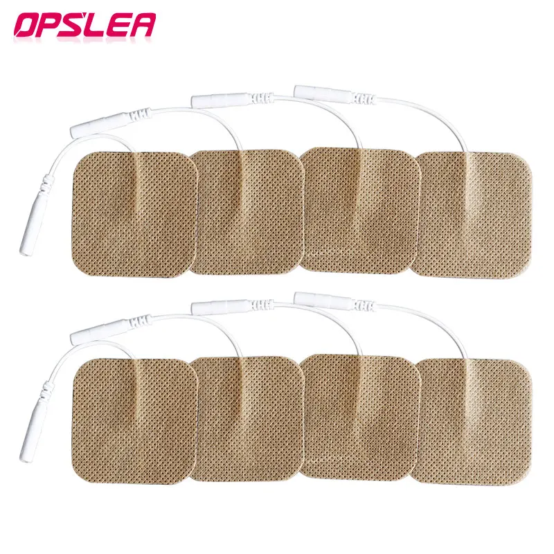 10pcs-Muscle-Stimulator-Electrode-Pads-TENS-Physiotherapy-Conductive ...