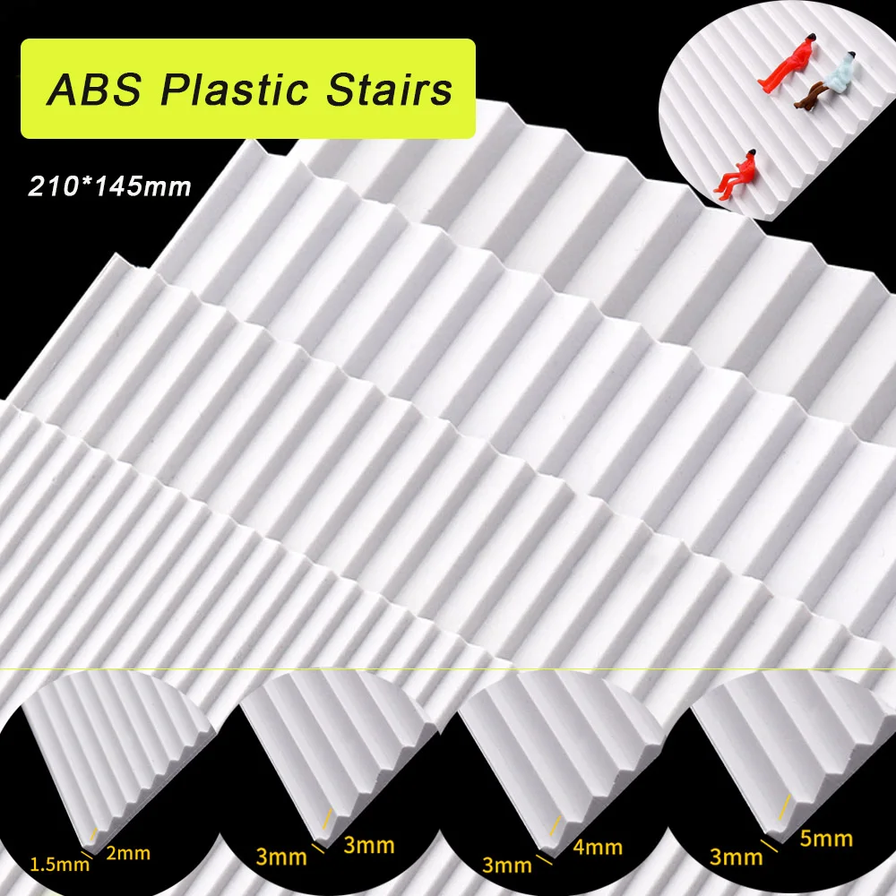 ABS-Plastic-Stairs-Model-Architecture-Building-Layout-DIY-Model-Making ...