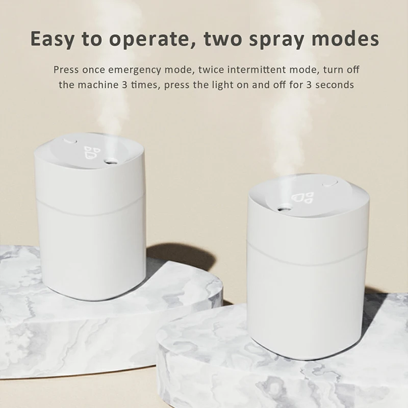 Diffuseur,Mini diffuseur d'huile essentielle et d'arôme, humidificateur d'air avec lampe ...