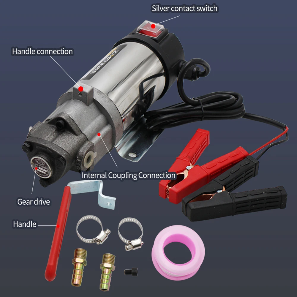 Electric Automatic Fuel Transfer Pump For Pumping Oil Diesel Kerosene ...