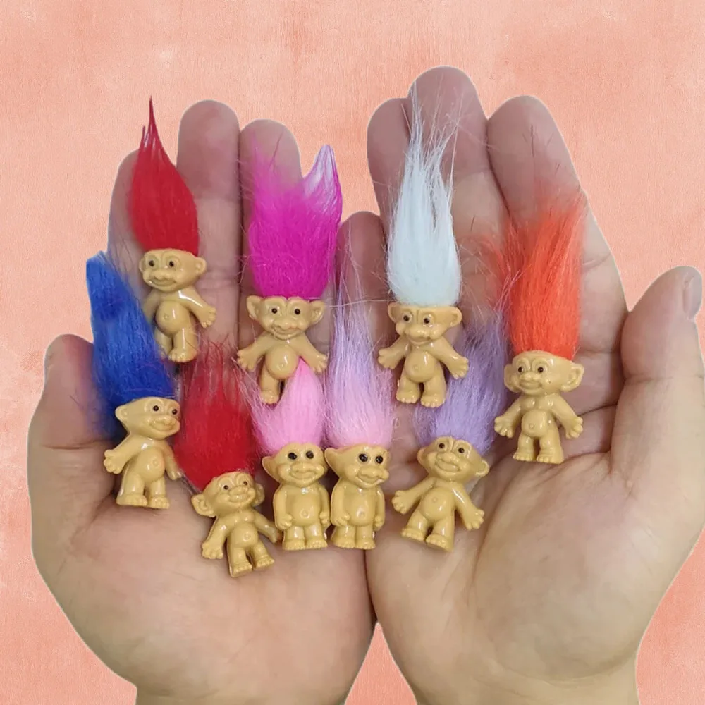 10pcs-Mini-Good-Luck-Troll-Dolls-Pvc-Vintage-Trolls-Lucky-Doll-Action ...