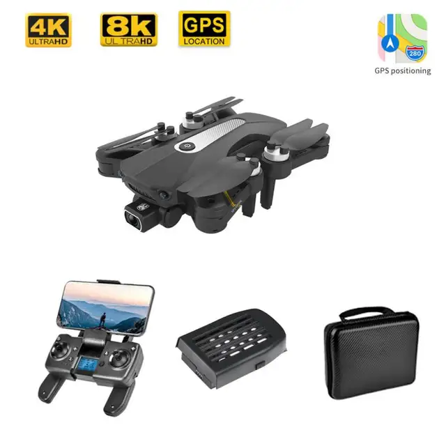 K911 MAX GPS Drone 4K Professional Obstacle Avoidance 8K Dual HD Camera – 5 Star Drones