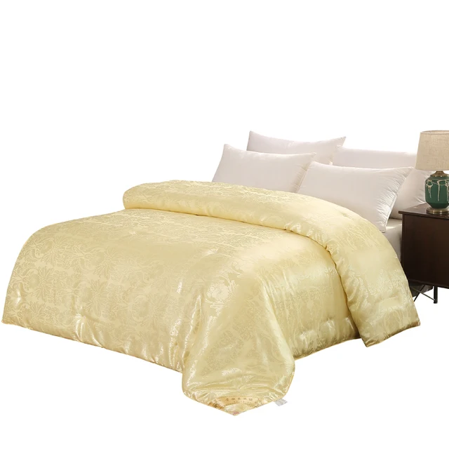 Chinese Natural/mulberry Luxury Silk Comforter Duvet Twin Queen King ...