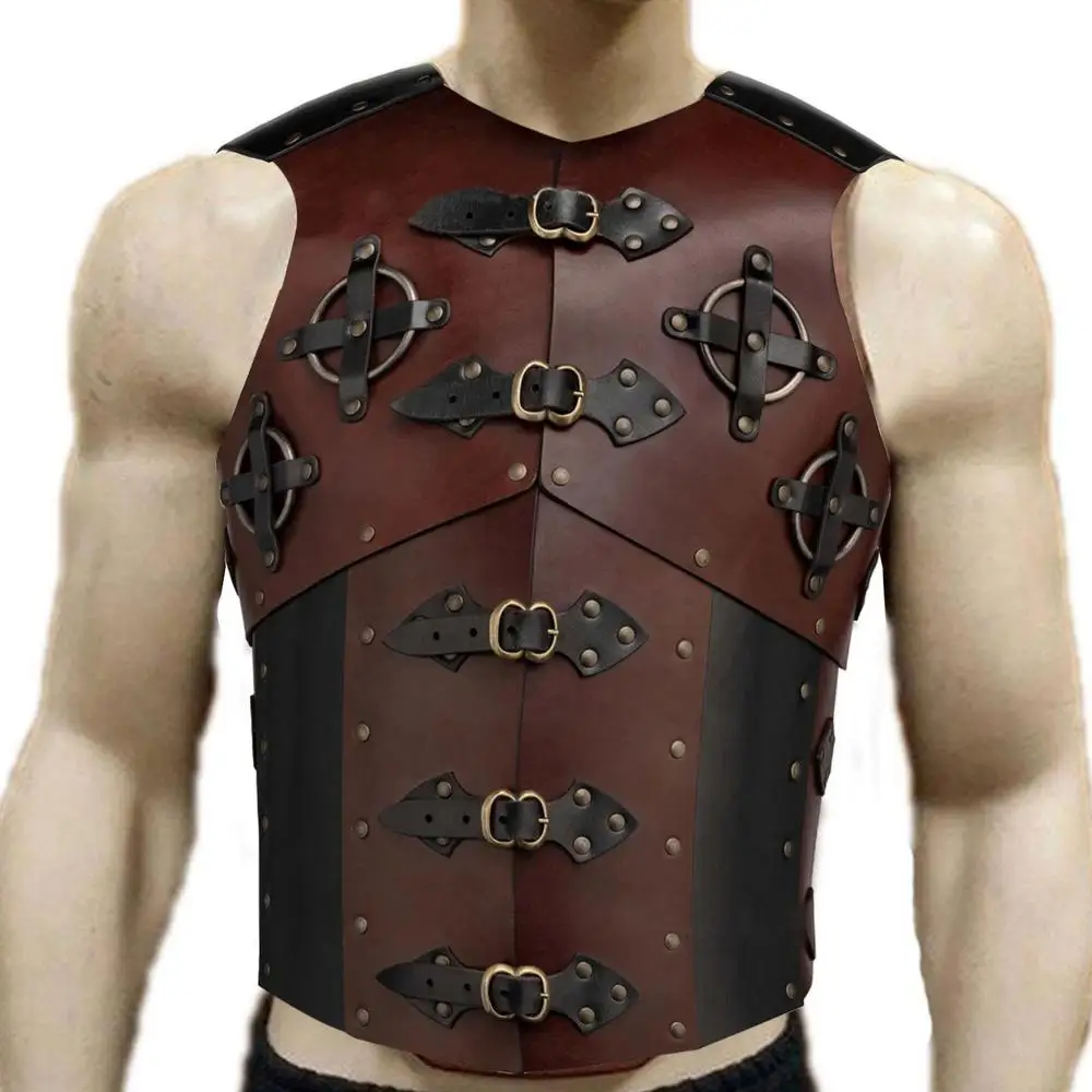 Medieval Leather Shirts For Men