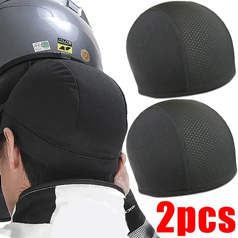 Motorcycle Helmet Inner Caps Balaclavas Breathable Cycling Quick-drying ...