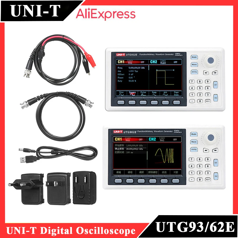 UNI-T UTG932E UTG962E Arbitrary Waveform Function Signal Generator ...
