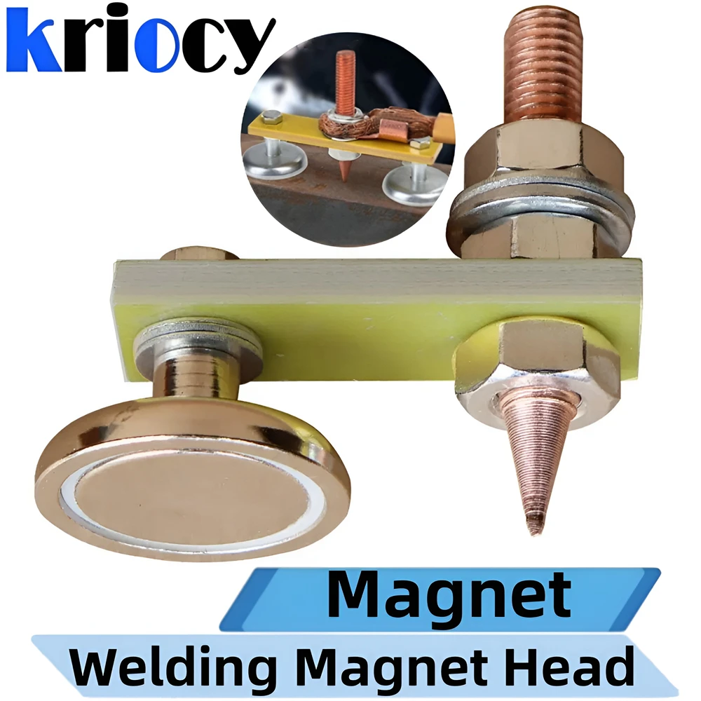Metalworking-Magnet-Head-Magnetic-Ground-Clamp-Metal-Plate-Welding ...