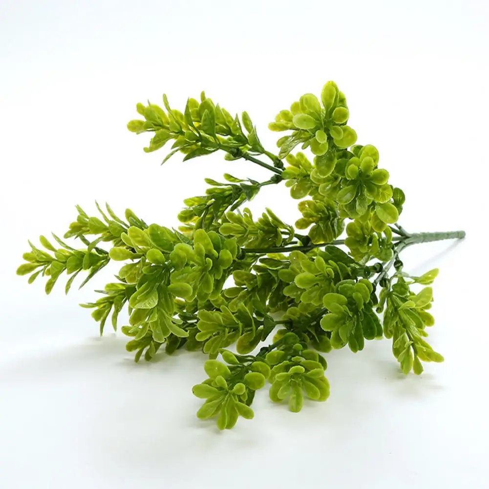 Hojas artificiales decorativas, apariencia realista, plástico ...