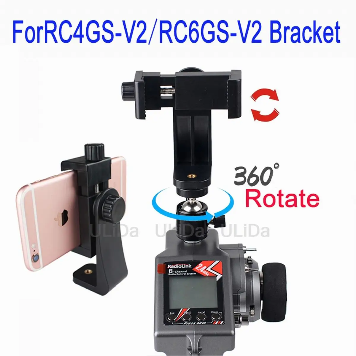 Tablet-Monitor-Display-Holder-Buckle-Mount-Cell-Phone-Bracket-for ...