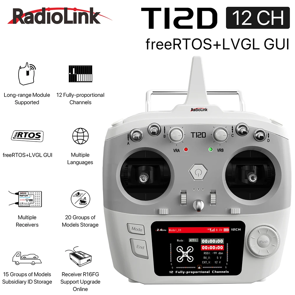 RadioLink-T12D-12-Channels-RC-Transmitter-2-4GHz-with-R12F-Receiver ...