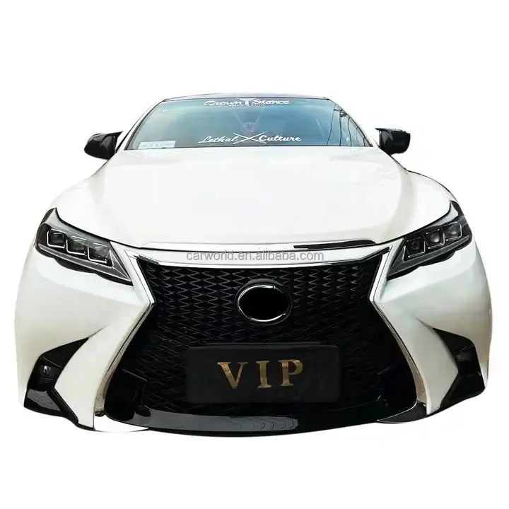 car-bumpers-For-2010-2012-Toyota-mark-x-to-lexus-gs-style-front-bumper ...