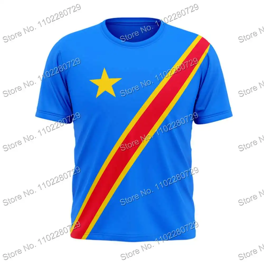 Summer-DR-Congo-Flag-Jersey-Custom-Name-T-Shirt-Men-Outdoor-Shirts ...
