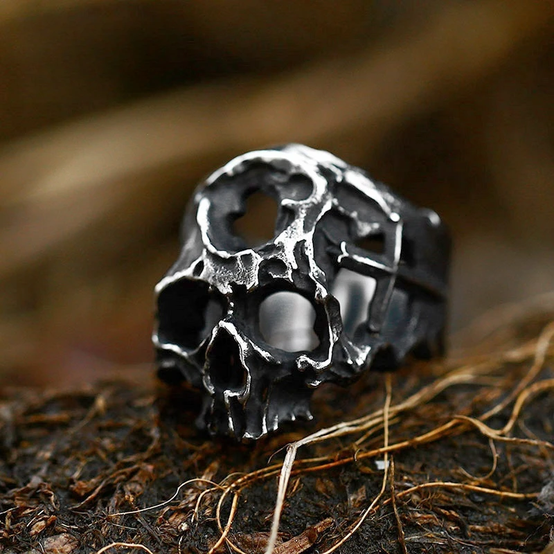 2024-NEW-Men-s-316L-Stainless-Steel-Rings-Vintage-High-Polished-Vampire ...
