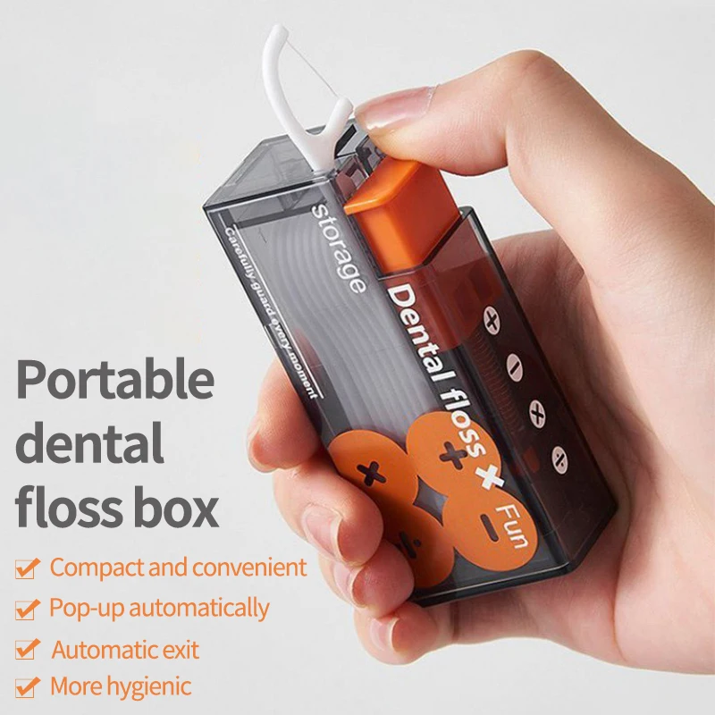 10pcs-box-Dental-Floss-Dispenser-Containing-10Pcs-Floss-Dental-Floss ...