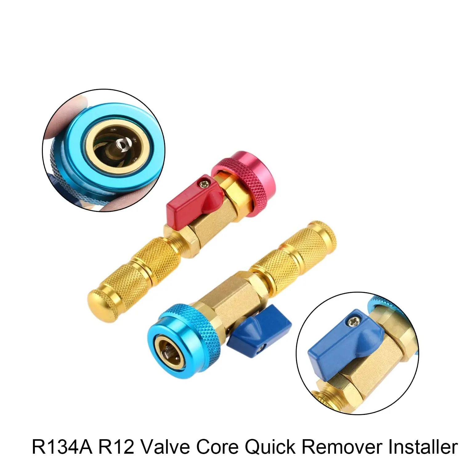 Air Conditioning R134A Valve Core Quick Remover Installer High Low ...