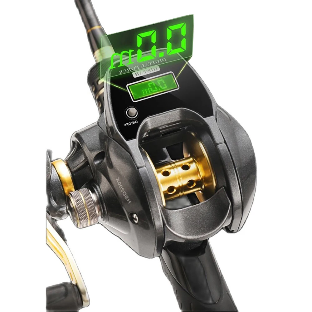 Electronic-Display-Digital-Fishing-Reel-Water-Depth-Measurement-High ...