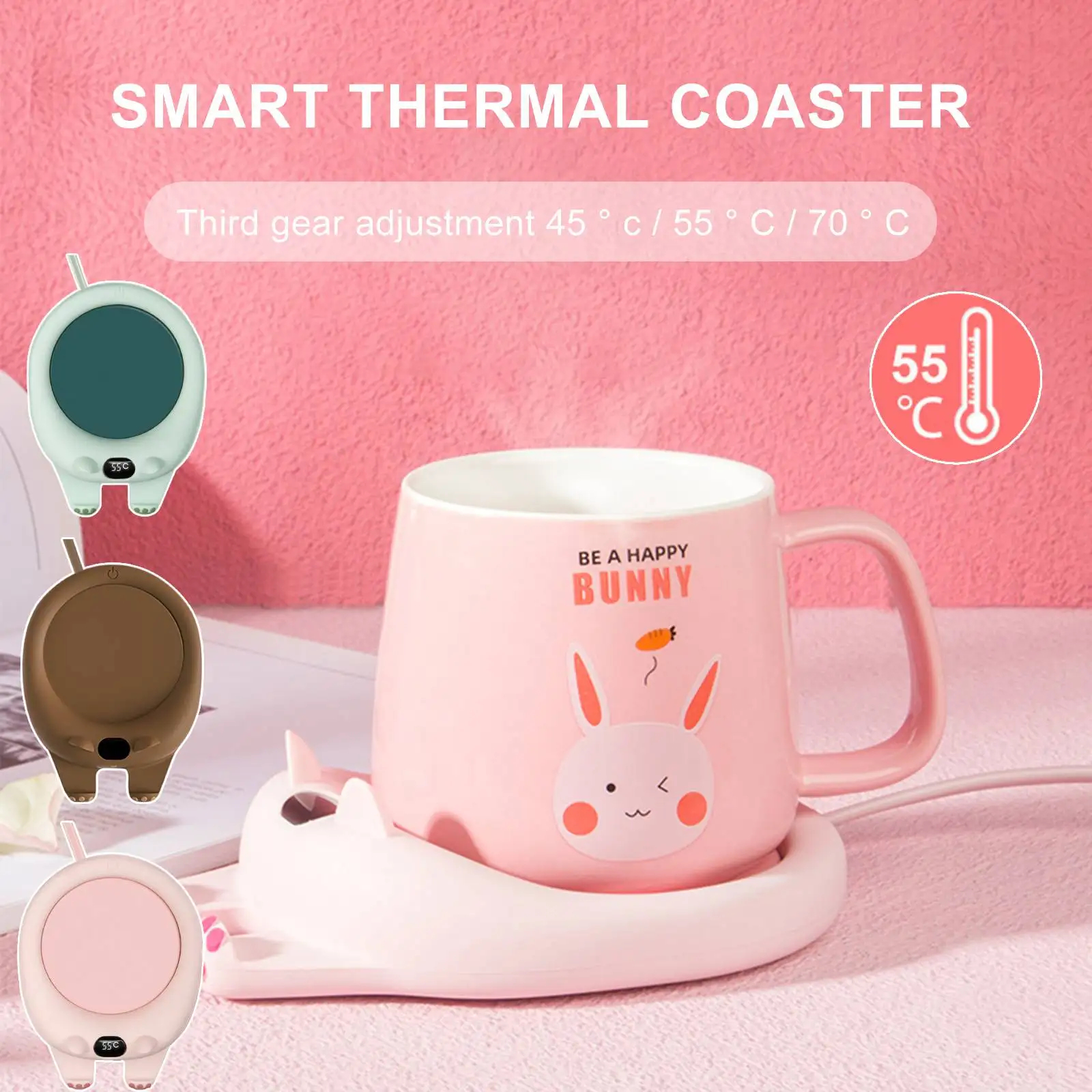 Coffee-Mug-Heating-Pad-Cup-Warmer-Constant-Temperature-Coaster-USB ...