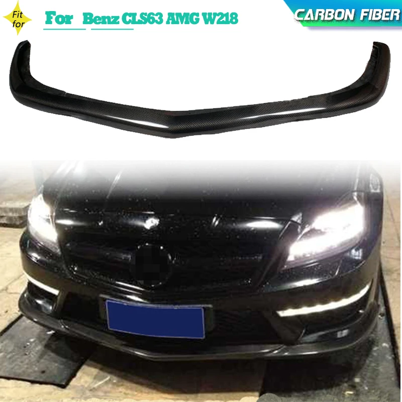 Car-Front-Bumper-Lip-Spoiler-For-Mercedes-Benz-W218-CLS63-AMG-2012UP ...