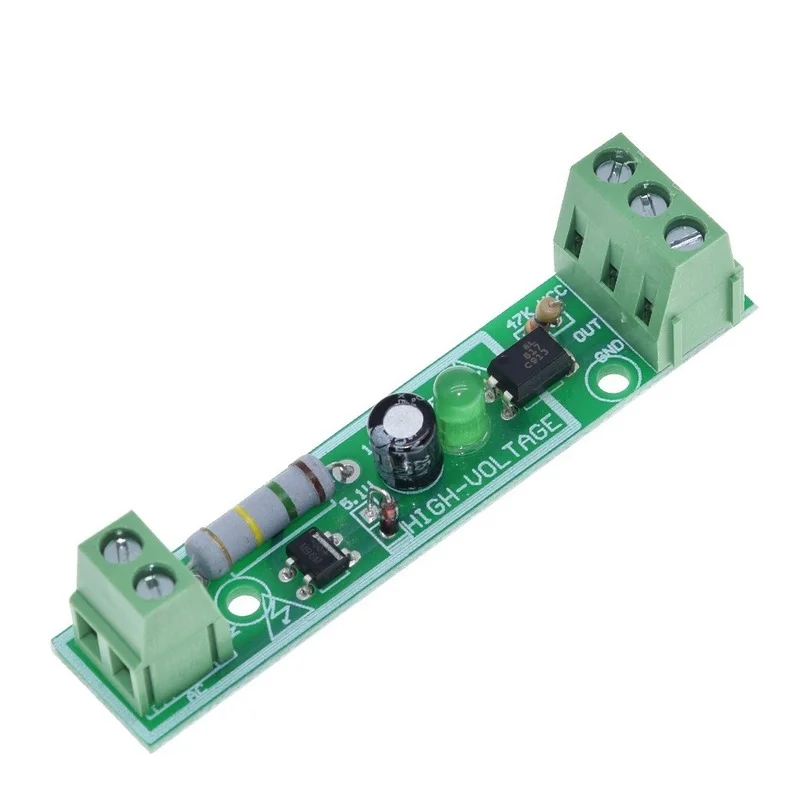 AC 220V Optocoupler Isolation Module 1 Channel Voltage Detector Board ...