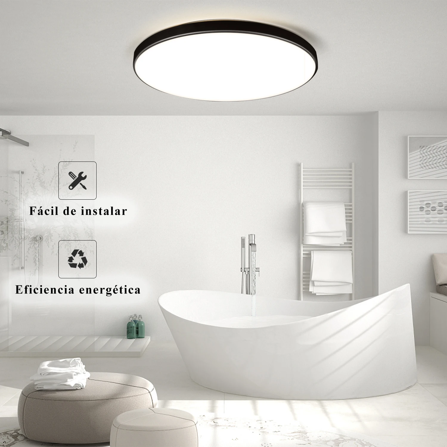 Modern Bathroom Ceiling Lighting