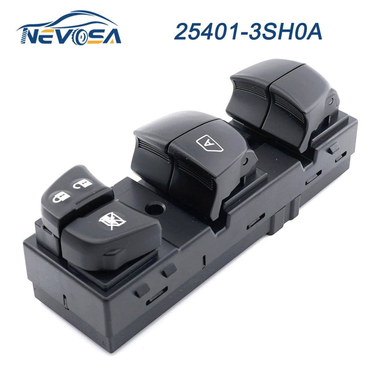 NEVOSA-25401-3SH0A-Electric-Power-Car-Window-Master-Switch-For-Nissan ...