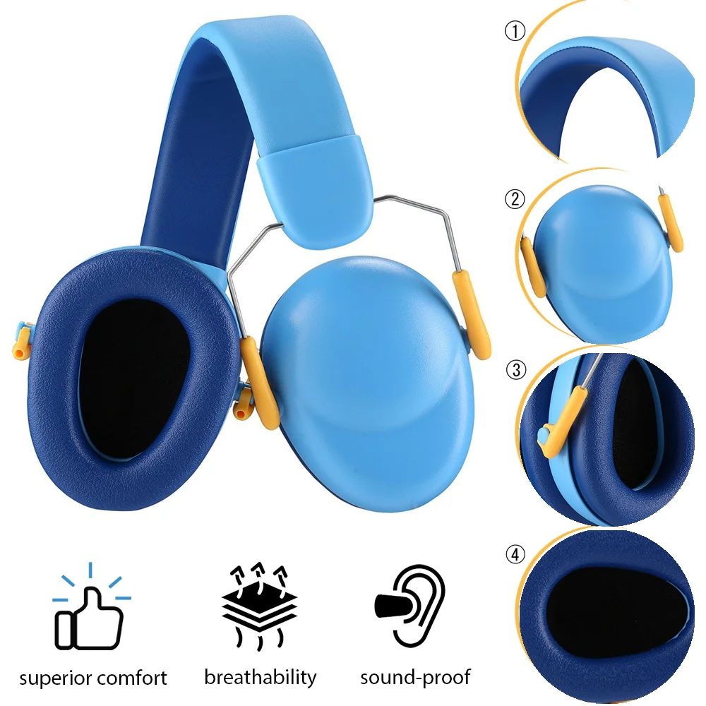 Ear Protection for kids Earmuffs Baby Noise Reduction hearing Defenders ...
