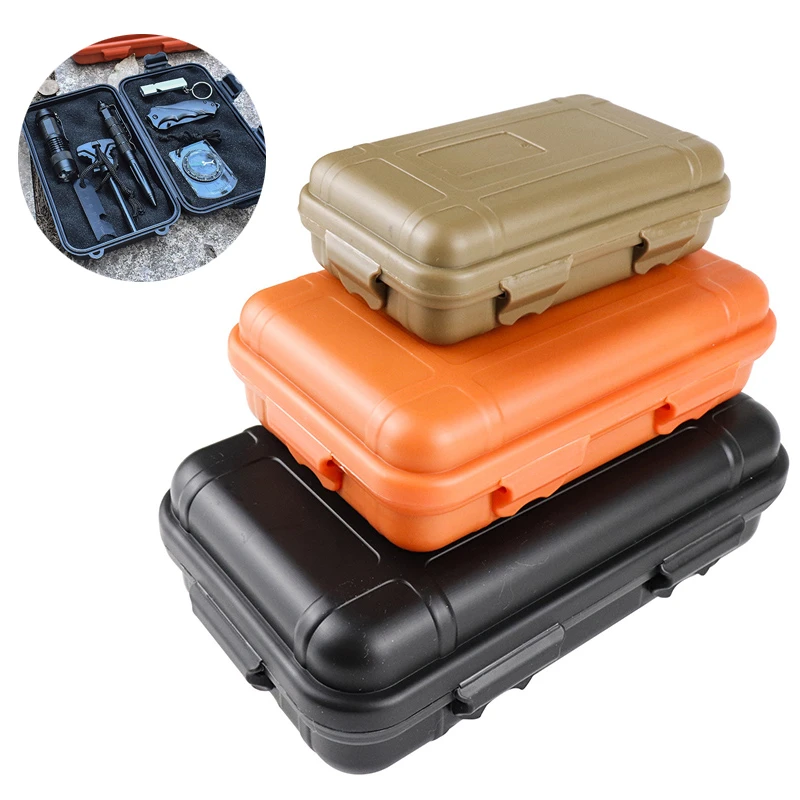 Large Tool Outdoor Survival Kit Box Shockproof And Pressure Proof ...
