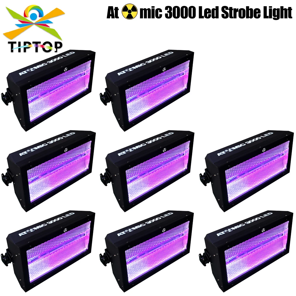 8 Pack 3000w Stage Lighting Strobe Blinder Wash Light Dj Disco Lights ...