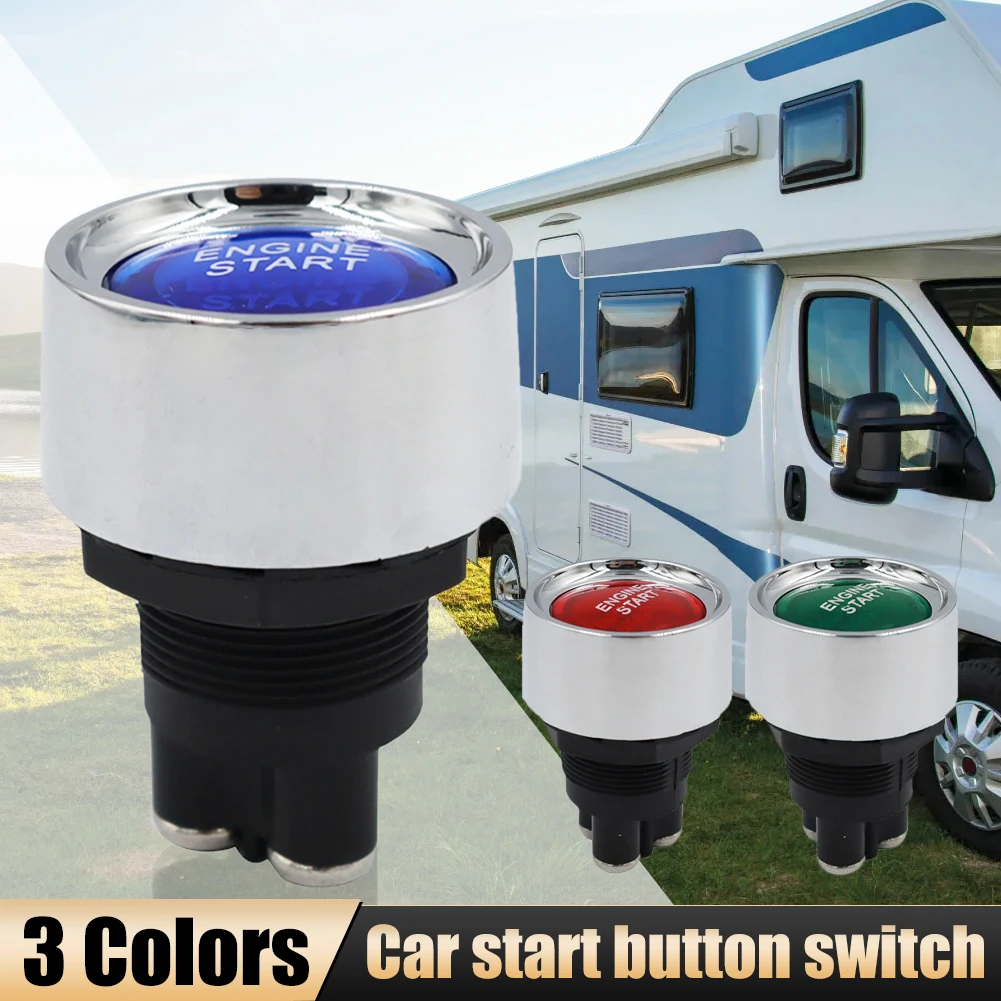 1PC-Car-Engine-Start-Ignition-Switch-12V-50A-3-Pin-SPST-Momentary ...