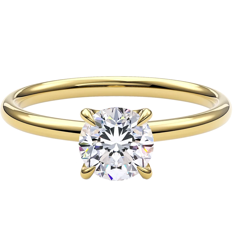 Customized-Laboratory-Grown-Diamond-Ring-LGD-18K-Gold-Ring-with-IGI ...