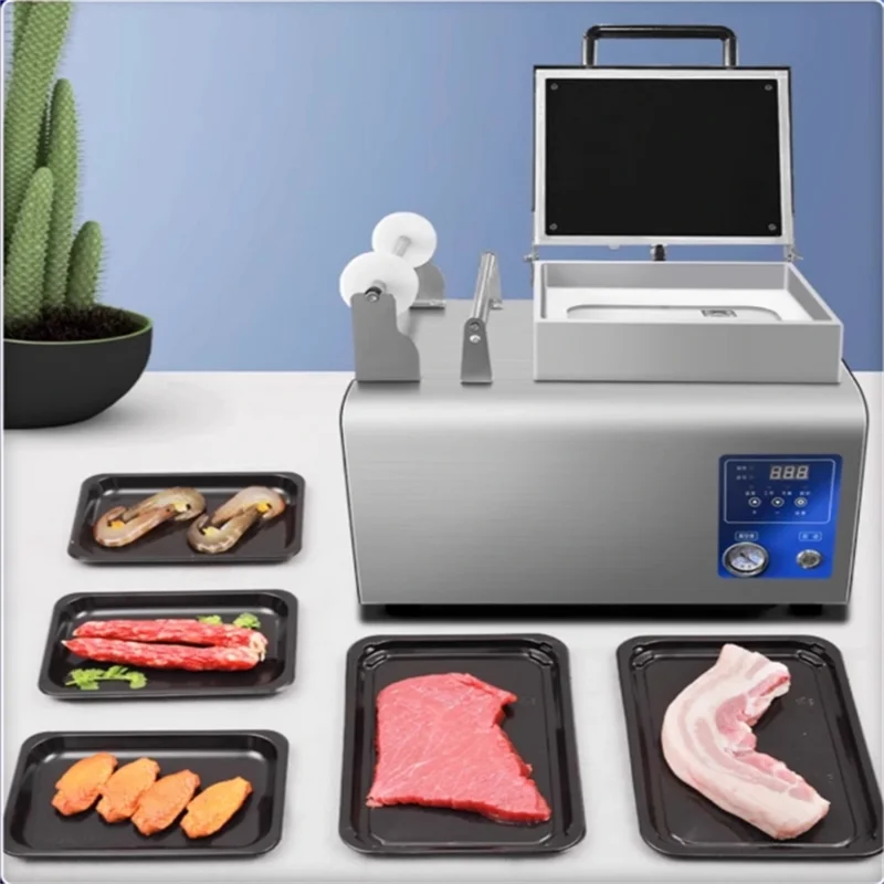 Factory-direct-sales-manual-food-fresh-meat-vacuum-skin-packaging ...