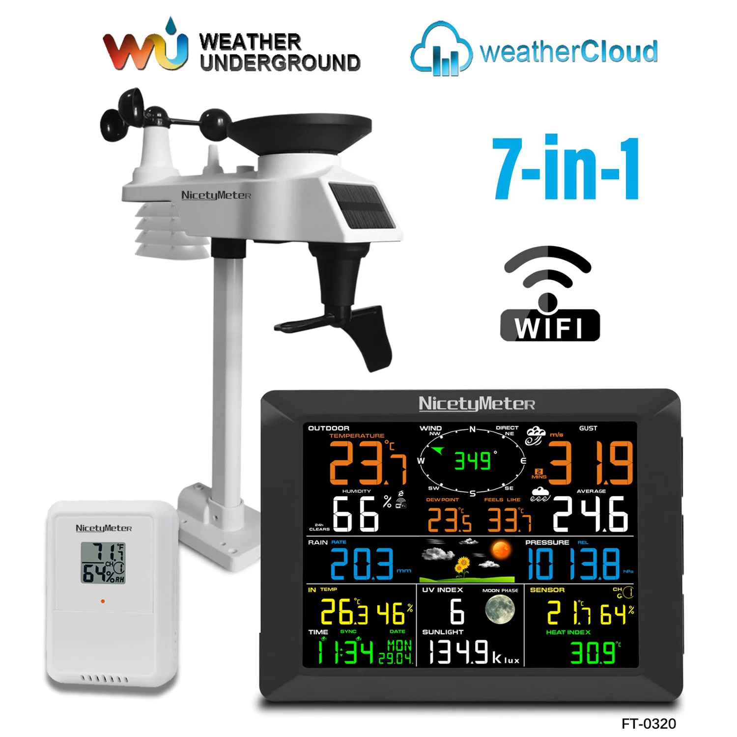 0320-Wireless-Weather-Stations-10-Inch-Large-Display-Indoor-Outdoor ...