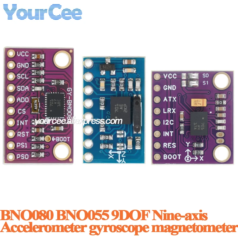 5pcs/1pc BNO080 GY-BNO080 BNO055 Nine Axis 9DOF 9-axis AHRS Sensor ...
