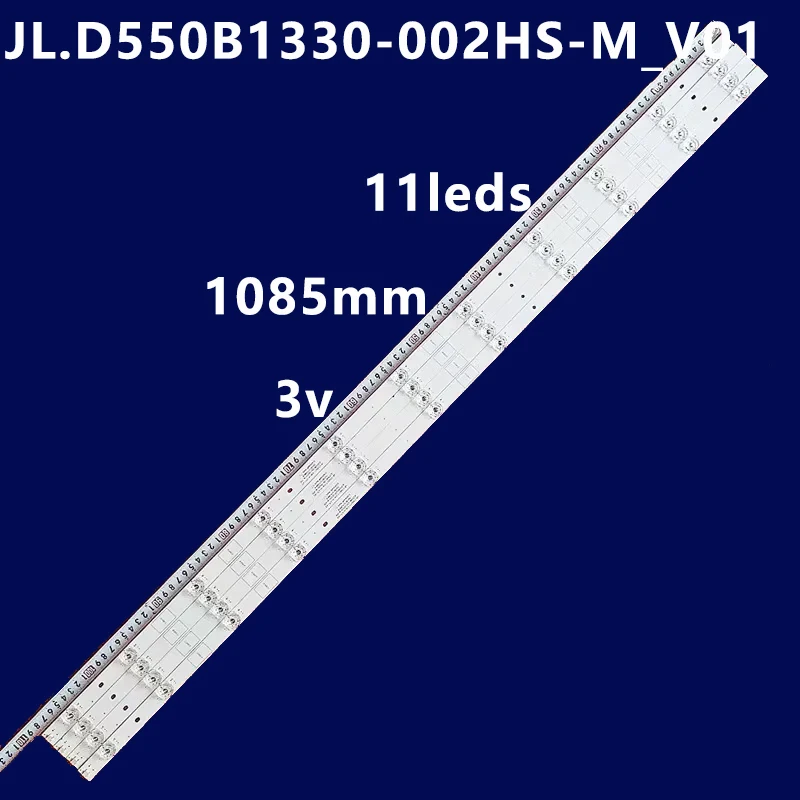 LED-Backlight-strip-For-JL-D550B1330-002HS-M-V01-3V-11leds-H ...
