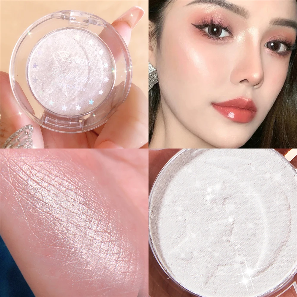 Highlighter Eye Makeup