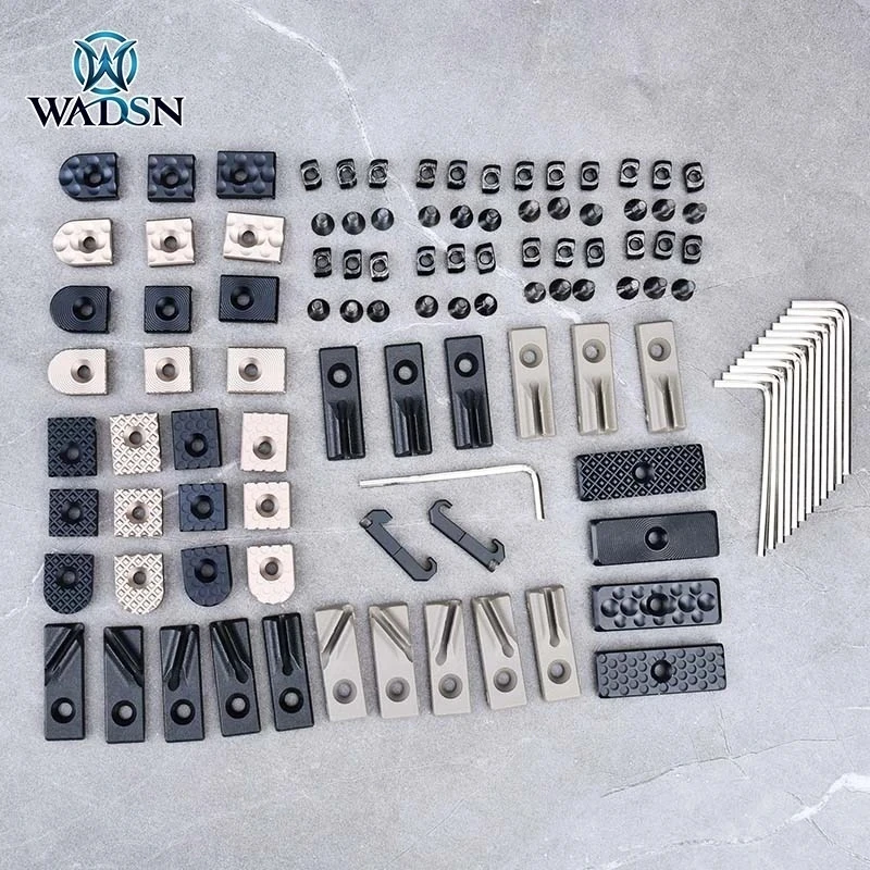 Wadsn Tactical M LOK Keymod 20mm Picatinny Rail Cover Wire Cable ...