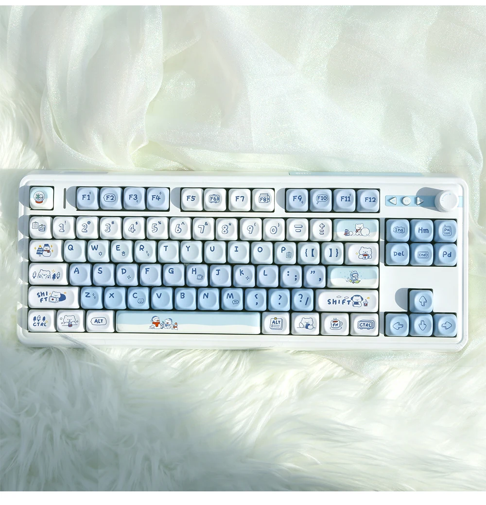 ZUOYA-MOA-Profile-Personality-Keycaps-for-Mechanical-Keyboard-Gaming ...