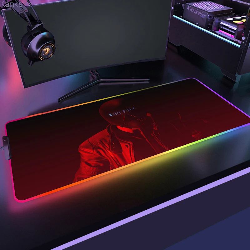 RGB-W-Watch-Dogs-Mouse-Pad-XXL-Antiderrapante-Imperme-vel-Estendido ...