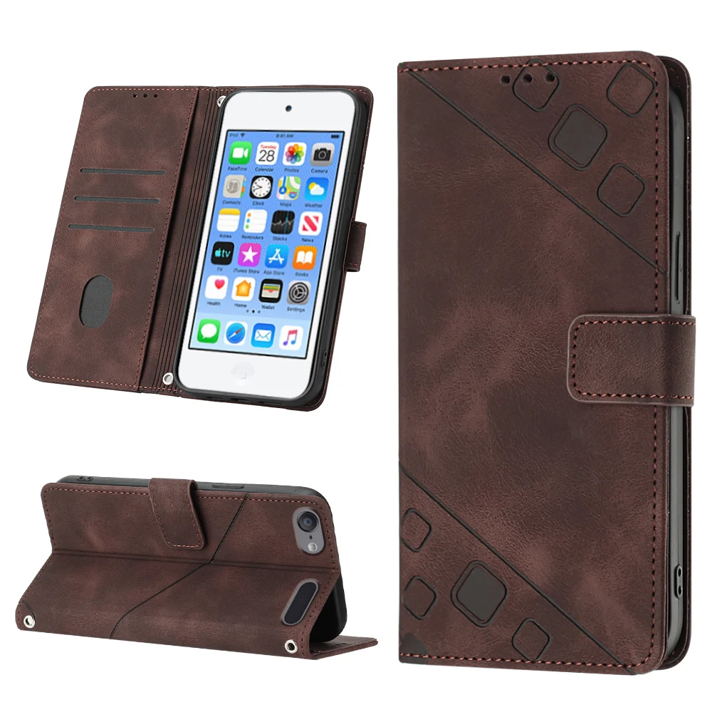 Simple-Wallet-Design-Wrist-Strap-Leather-Case-for-iPod-Touch-5-6-7 ...