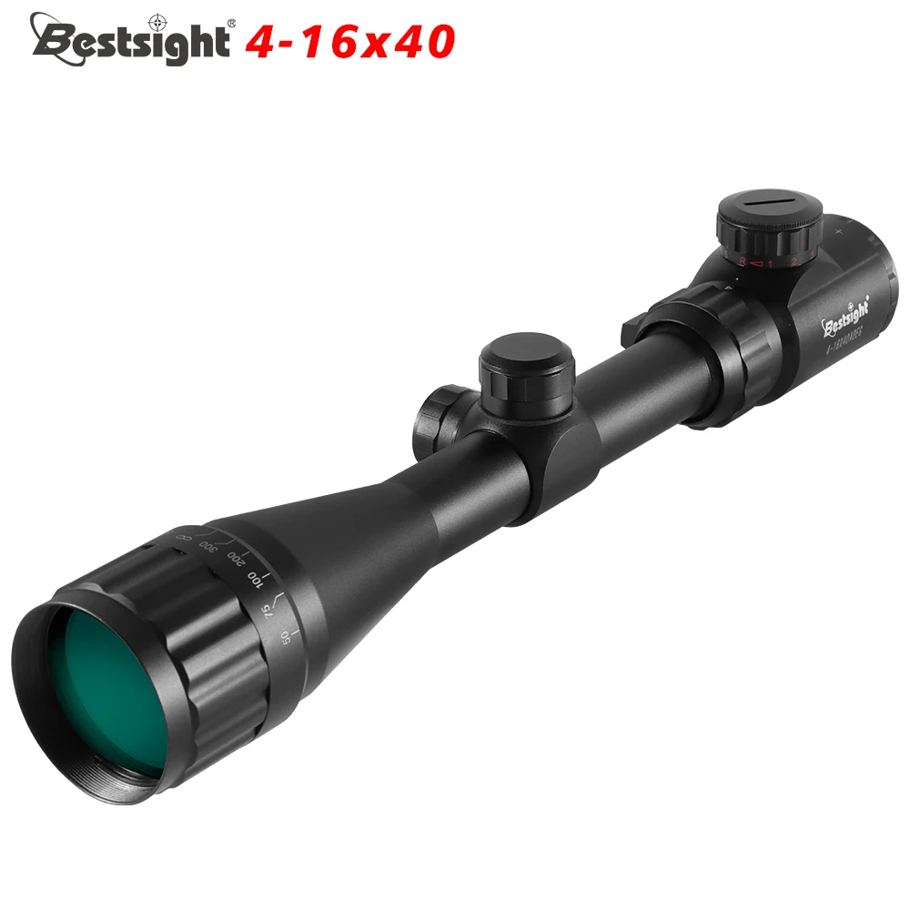 4-16X40-AOE-Optics-Hunting-Riflescope-Red-Green-Dot-Illuminated-Sight ...