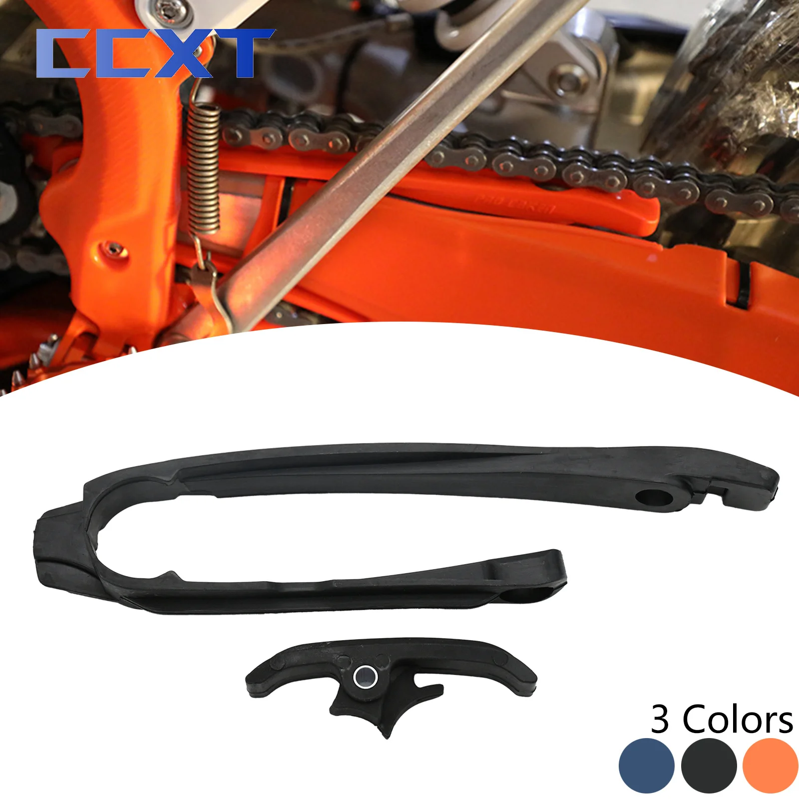 Motorcycle-Chain-Slider-Sliding-Swingarm-Guide-For-KTM-XC-SX-XCFW-EXCF ...