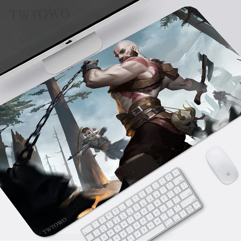 God Of War Mouse Pad Gamer Xl New Hd Large Mousepad Xxl Desk Mats ...