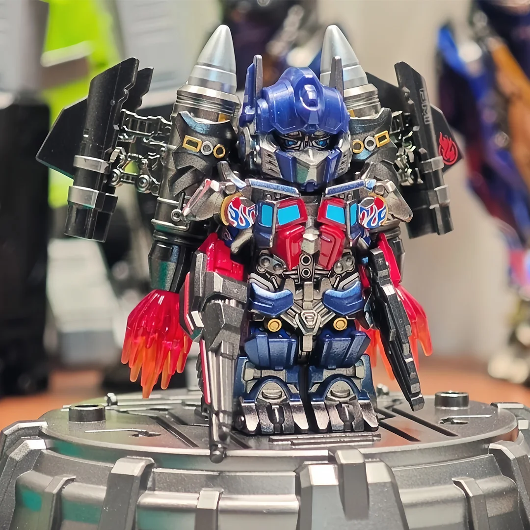 Hot Brick Man Transformers Assemble Kit Models Jet Wing Optimus Prime ...