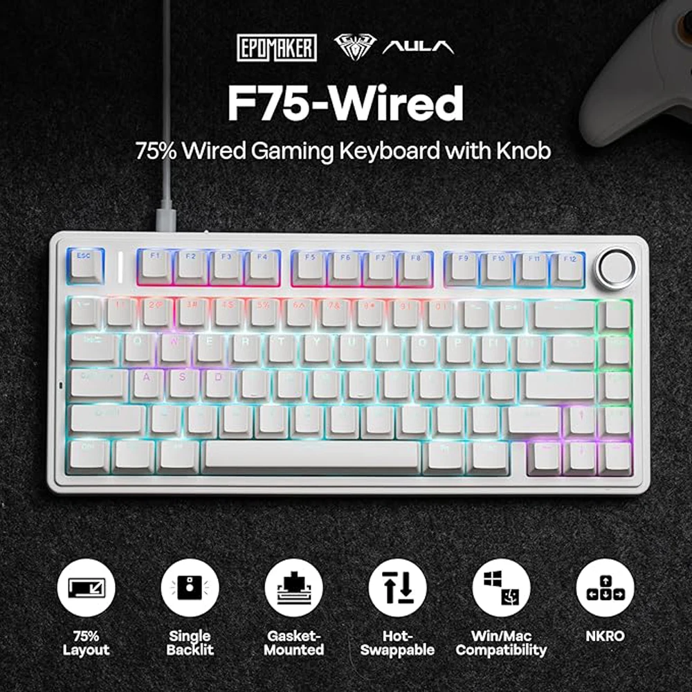 Aula F75 Keyboard: How to Change Color and What You Need to Know