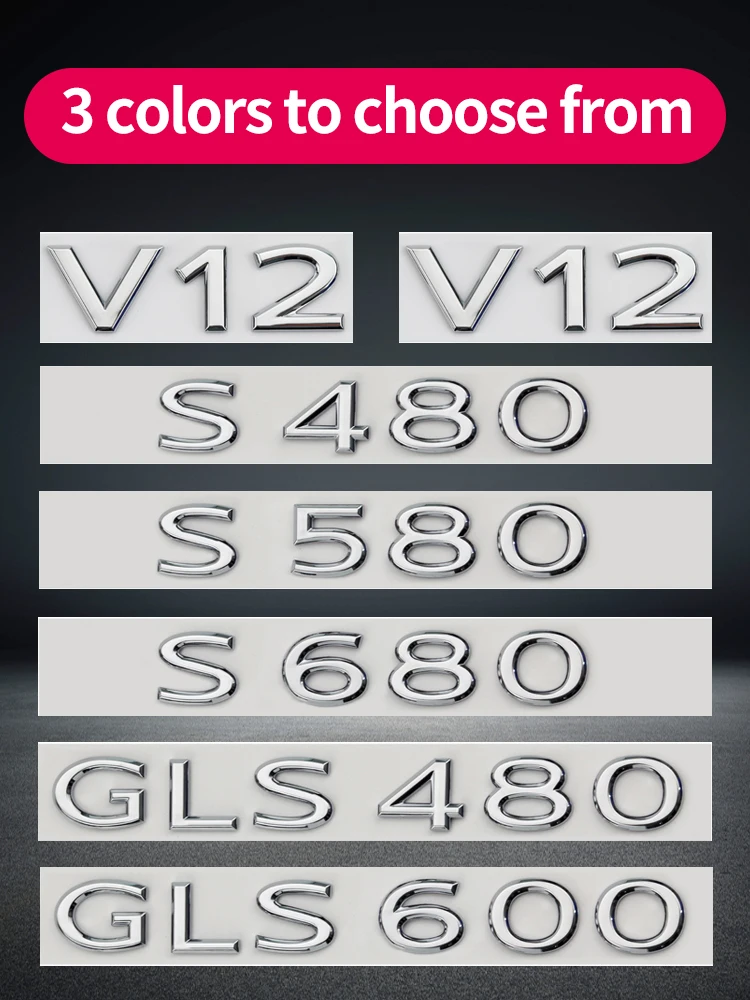 Suitable-for-Maybach-S480-S580-S680-GLS480-GLS600-V12-Z223-X222-W167-tail-logo-matte-glossy.jpg