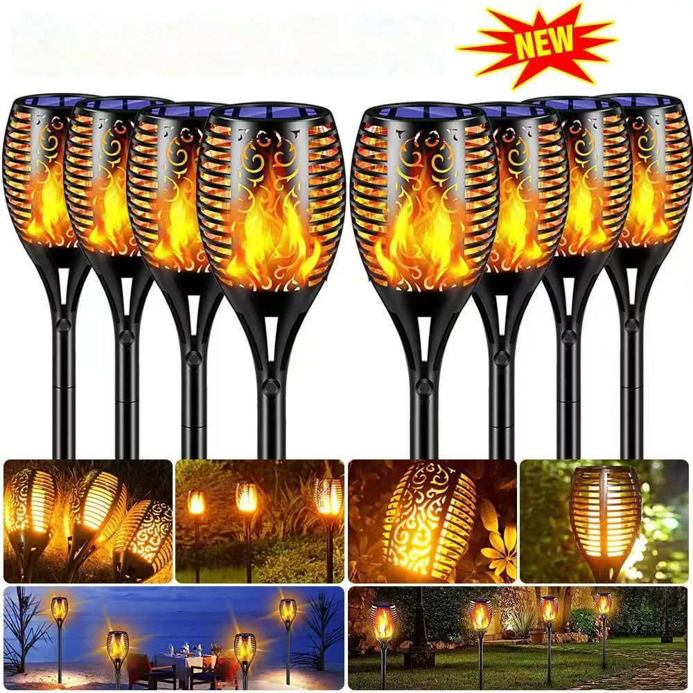 Outdoor-Solar-Flame-Torch-Lights-Flickering-Light-Dancing-Led ...