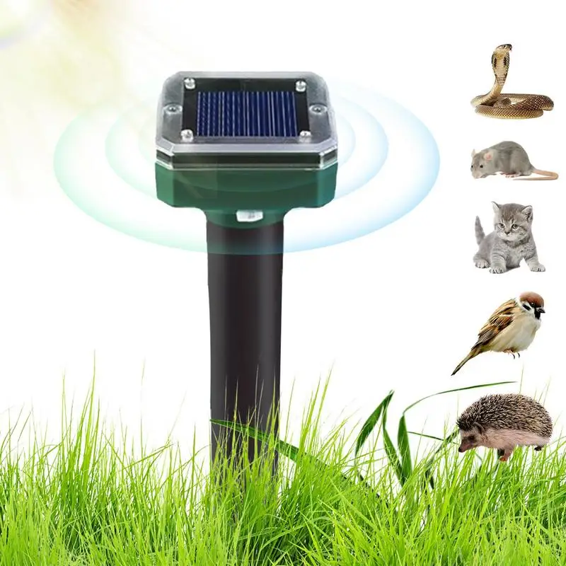 Ultrasonic-Solar-Powered-Animal-Repeller-Viagem-ao-ar-livre-Essencial ...