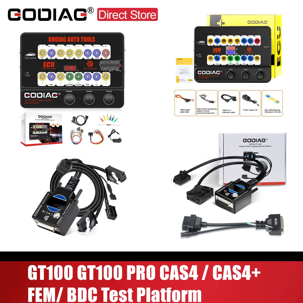 GODIAG-GT100-GT100-Pro-ECU-connettore-OBDII-Break-Out-Box-per-BMW-FEM ...
